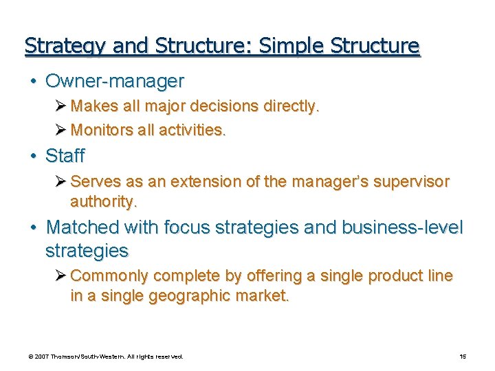 CHAPTER 11 STRATEGIC ACTIONS STRATEGY IMPLEMENTATION Power Point
