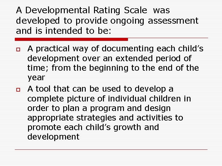 Accountability Alignment and Assessment of Three thru Five