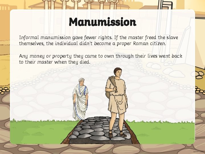 Aim To learn about the hierarchy of Roman