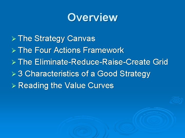 Blue Ocean Strategy Analytical Tools and Frameworks June