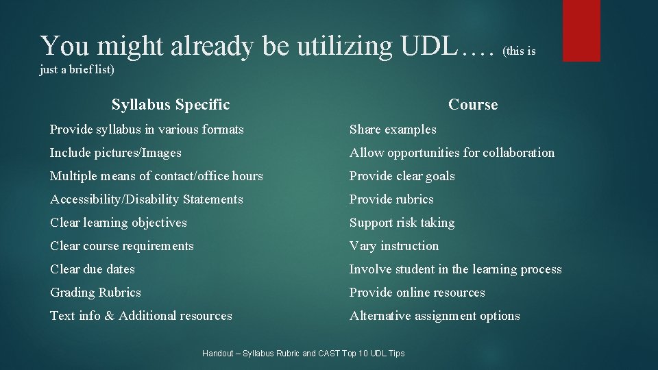 Universal Design for Learning and Accessibility MiniJam June