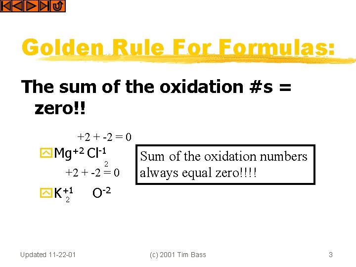 Chemical Formulas Writing Binary Compounds Tim Bass Updated