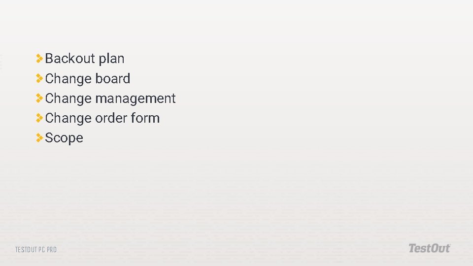 PC TECHNICIAN RESPONSIBILITIES TESTOUT PC PRO Go through