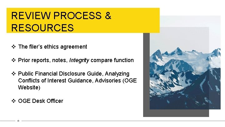 2020 Public Financial Disclosure Reports Requiring OGE Certification
