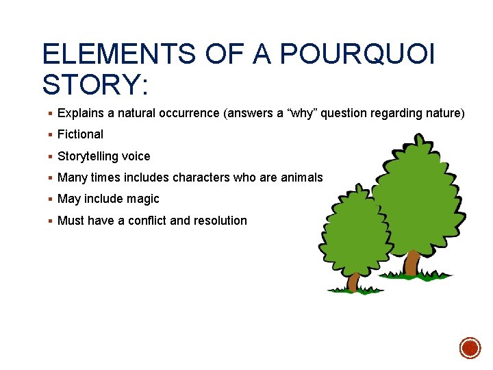 POURQUOI STORIES with Ms Campbell pourquoi por qu