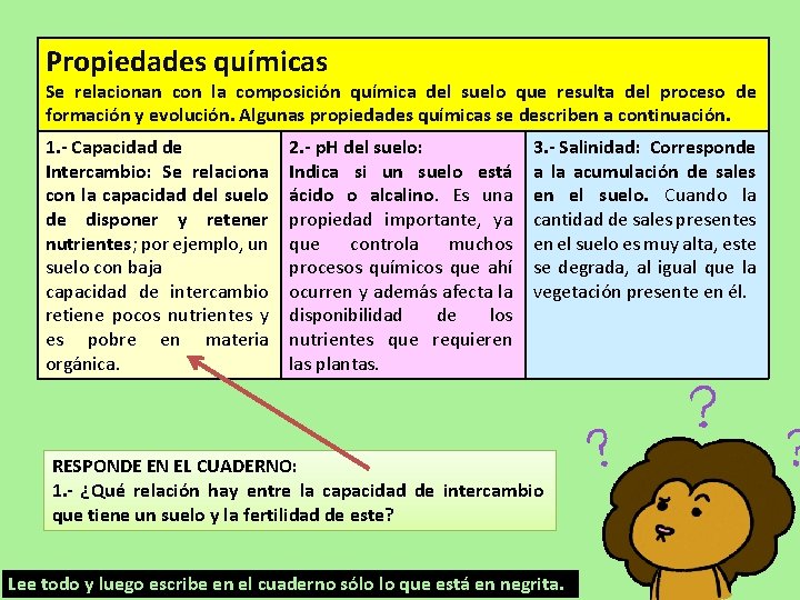 OBJETIVO Conocer las propiedades qumicas fsicas y biolgicas