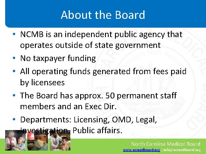 North Carolina Medical Board Subhash C Gumber M
