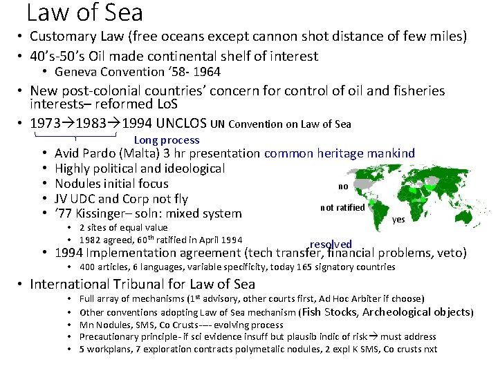 Ocean Resources Lecture 25 Fundamentals of Earth Resources