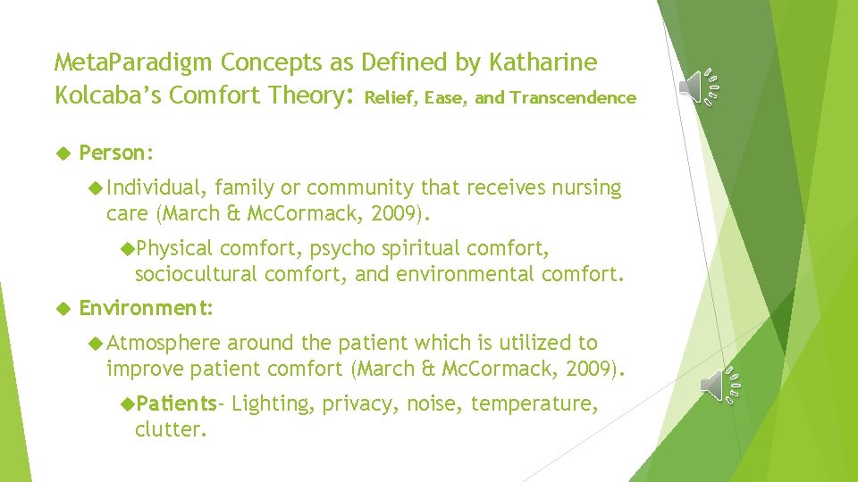 Katharine Kolcabas Comfort Theory By Elizabeth Boeve Sabrina