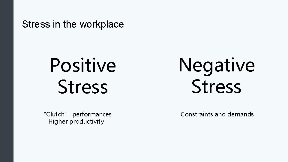 Organizational Behavior Module 7 Managing Stress and Emotions