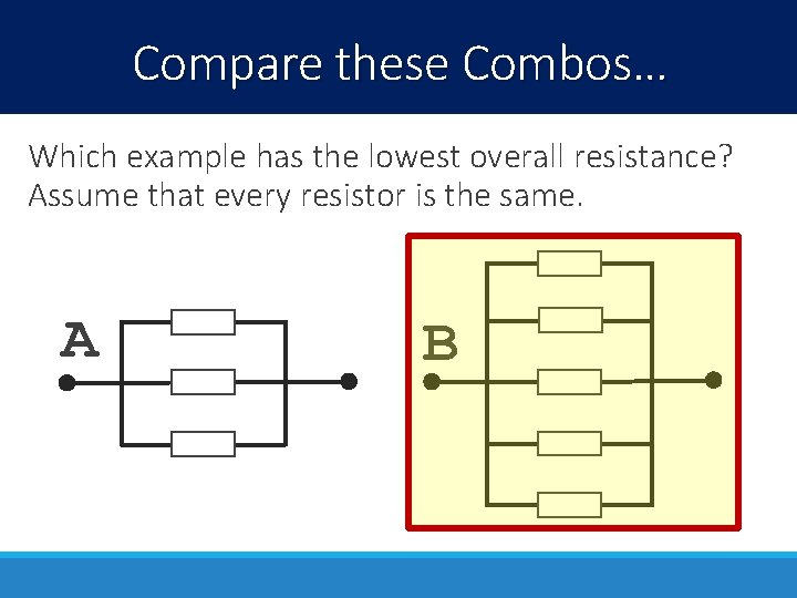Equivalent Resistance IB PHYSICS ELECTRICITY Series and Parallel