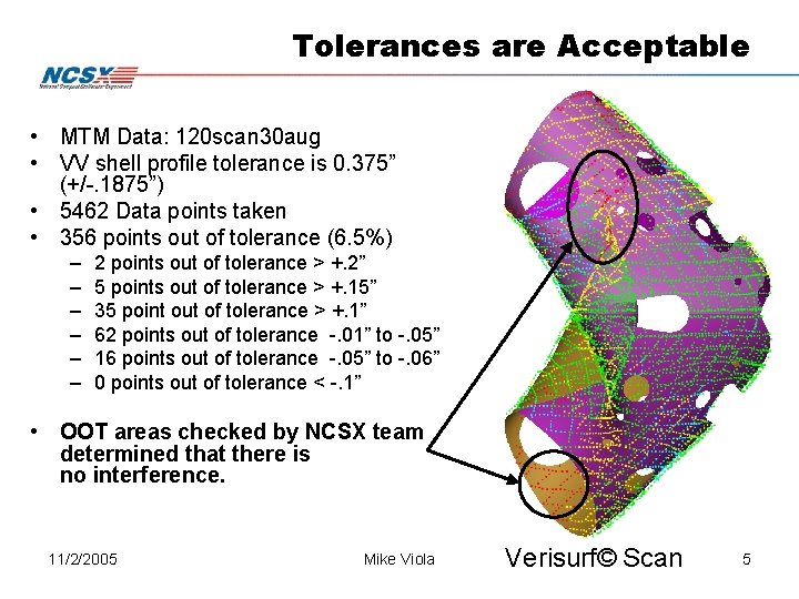 NCSX Vacuum Vessel Fabrication Major Tool and Machine