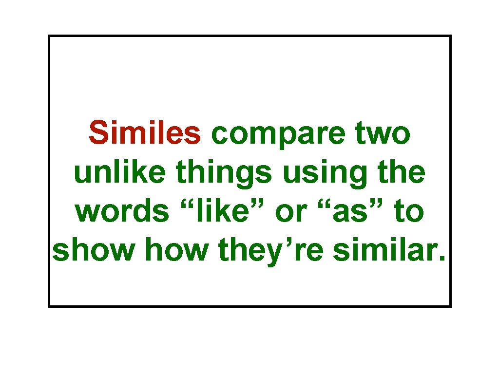 10 Lessons Reading Writing about Figurative Language Just