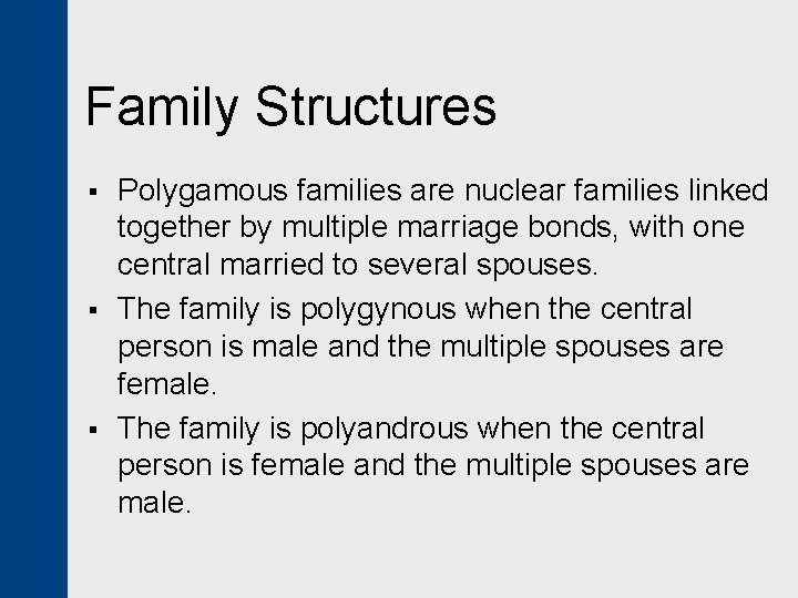 Chapter 12 Marriage and Alternative Family Arrangements Chapter