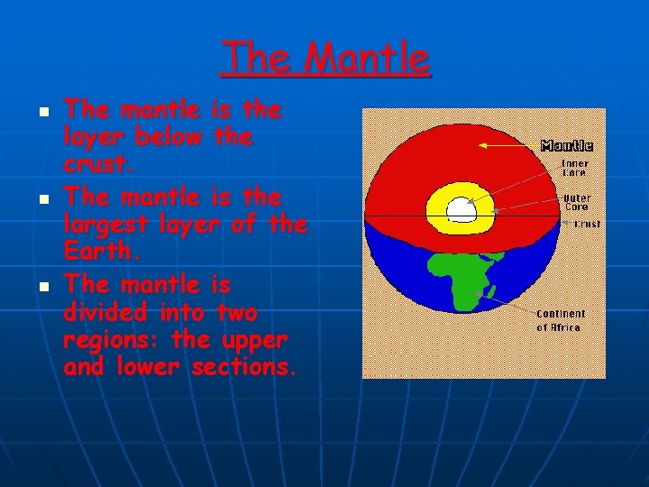 Earths Layers Chapter 2 section 1 Earth Layers