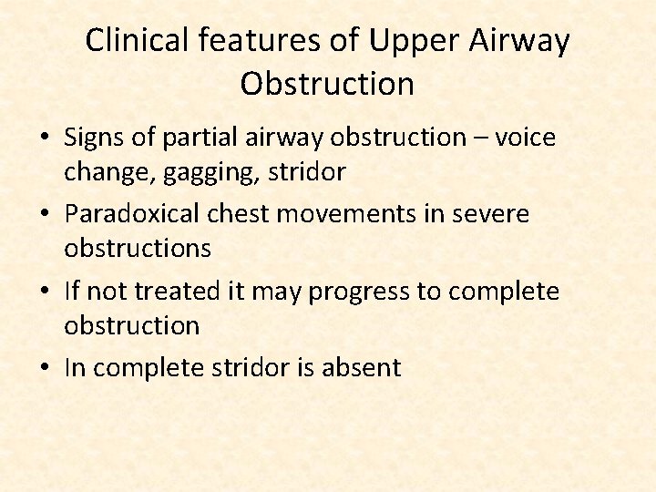 Approach to Upper Airway Presented by Dr Naveen