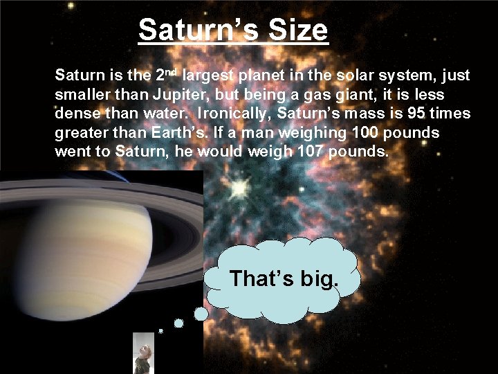 A Planets Story by Aaron Johnson Saturns Name