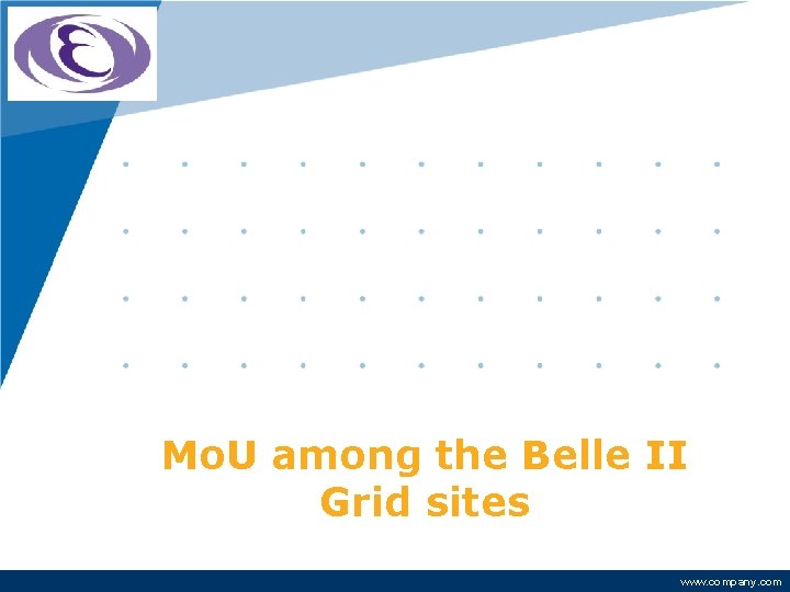 Mo U among the Belle II Grid sites