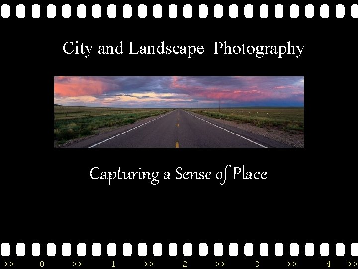 City and Landscape Photography Capturing a Sense of