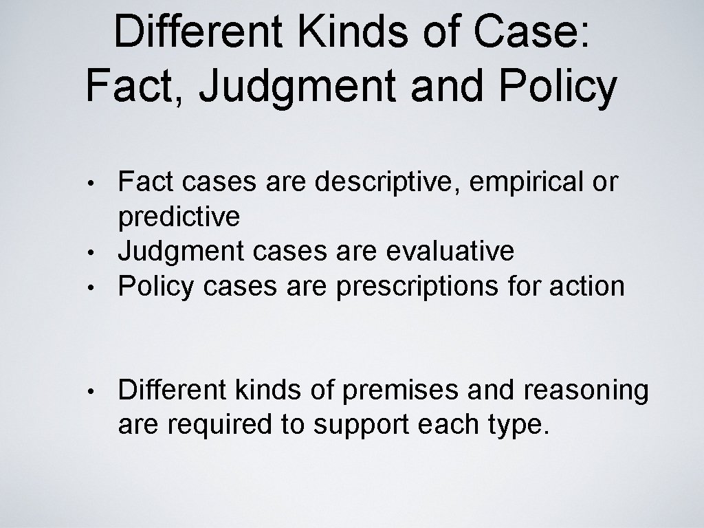 Exploring the Use of Argument in Impact Assessment