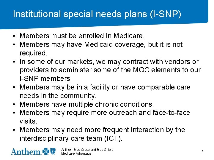 Anthem Blue Cross and Blue Shield Medicare Advantage