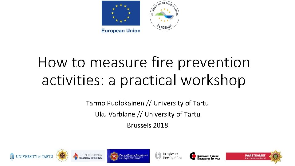 How to measure fire prevention activities a practical