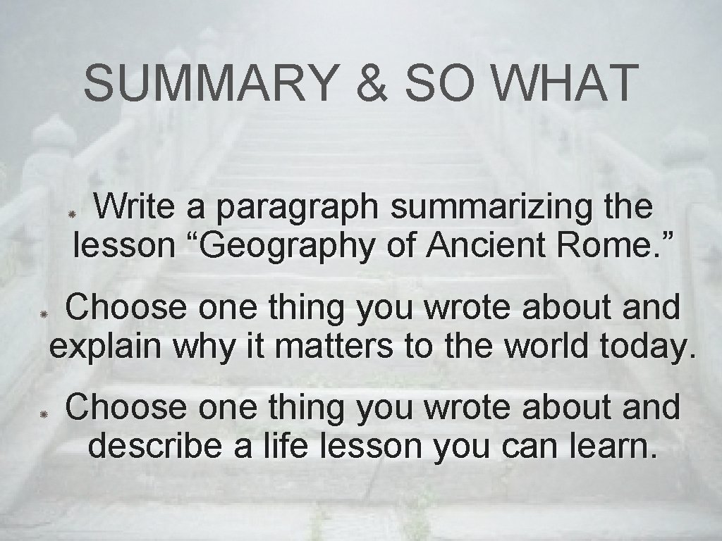 Chapter 13 The Rise of Rome Lesson 1