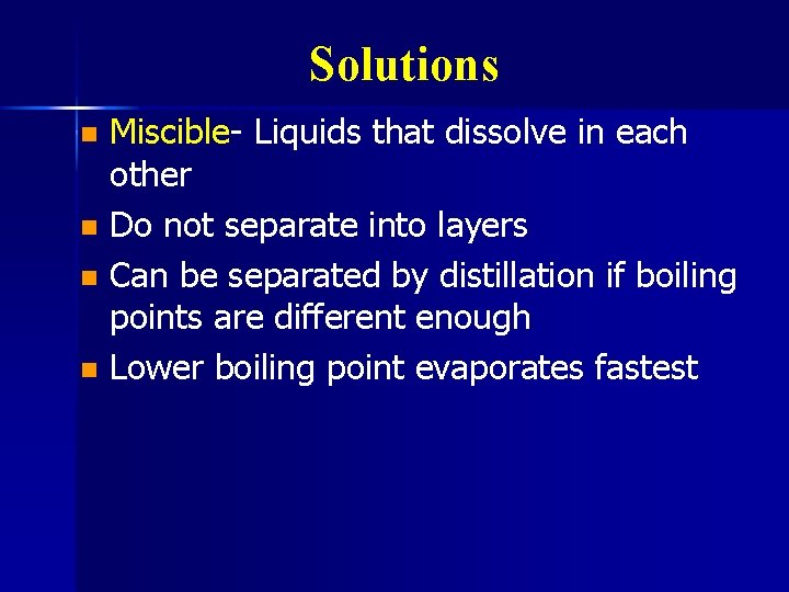 Chapter 6 Solution Acids and Bases Mixtures Two