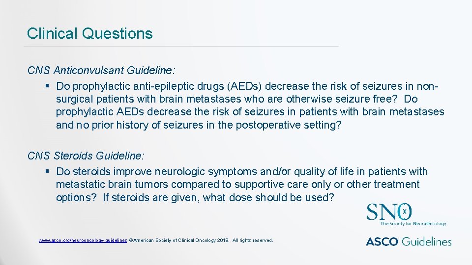 Anticonvulsant Prophylaxis and Steroid Use in Adults with