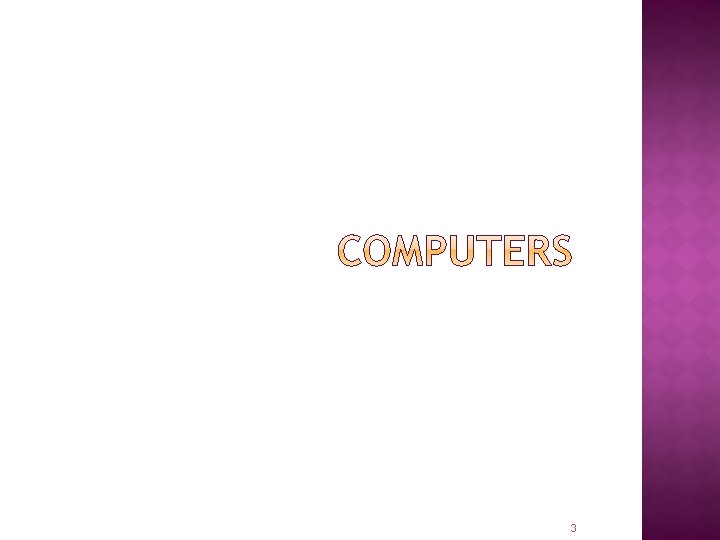 1 00 Computer Basics 1 01 Classify computer