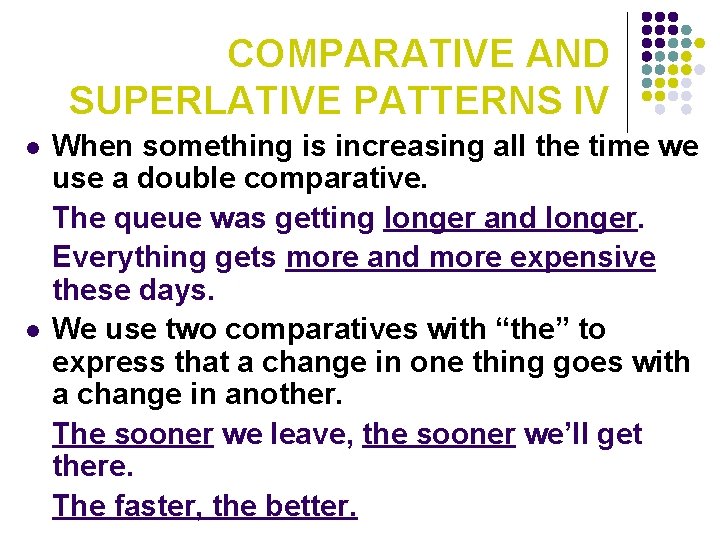 COMPARATIVES AND SUPERLATIVES www egitimhane com COMPARISON OF