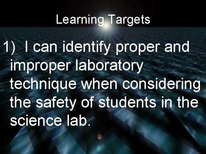 Welcome To Mr Buckleys Science Class Thursday September