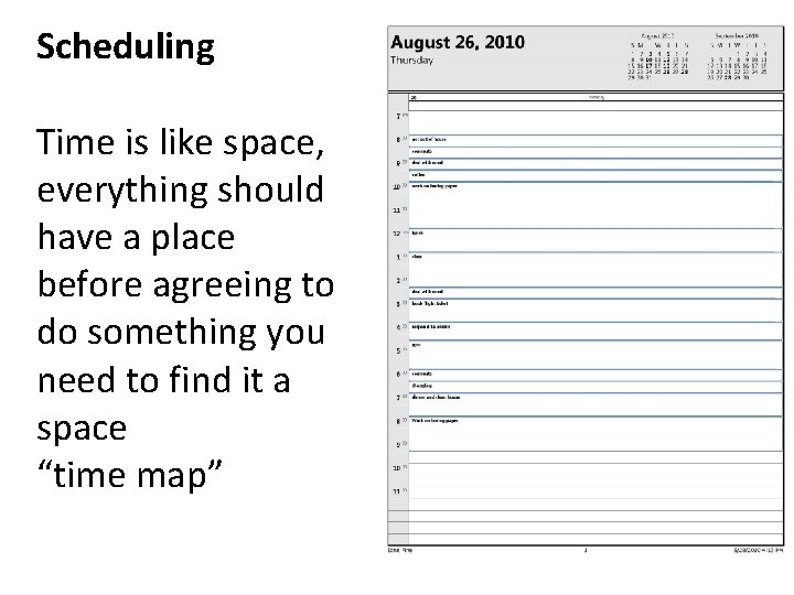 Time management good time management is not about