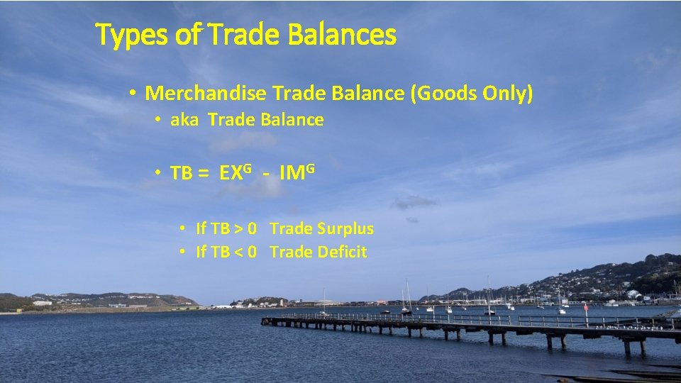 The Balance of Payments Accounts A record of