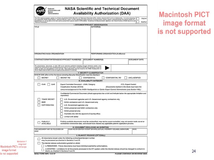 Export Control of Hardware Technology Presentation J R