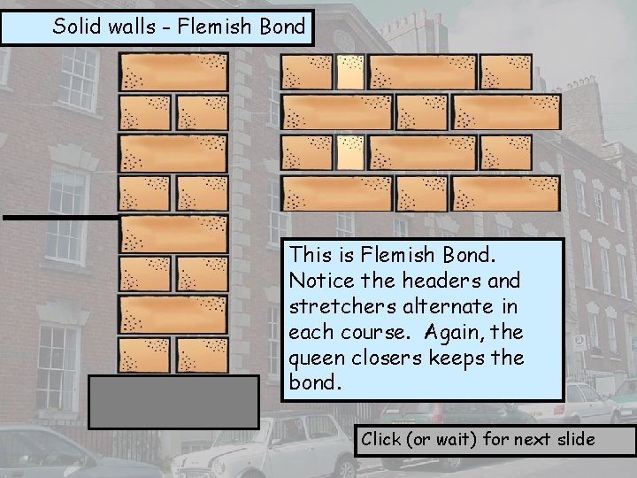 Solid walls English Bond Wall 1 brick thick