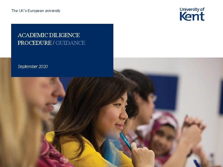 The UKs European university ACADEMIC DILIGENCE PROCEDURE GUIDANCE