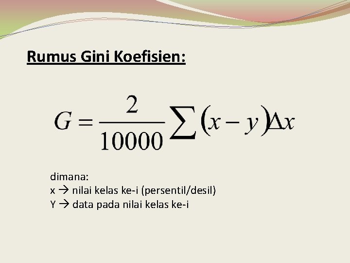 Kemiskinan dan Kesenjangan Pendapatan Pengertian dan Tinjauan Teori