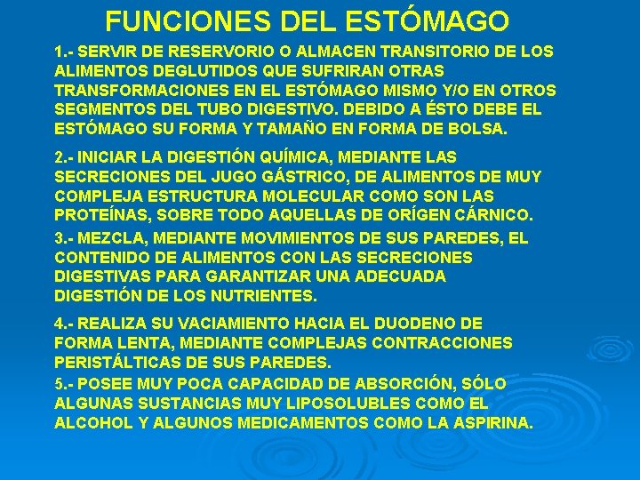 FISIOLOGA DEL APARATO DIGESTIVO PARTE 2 FISIOLOGA DEL