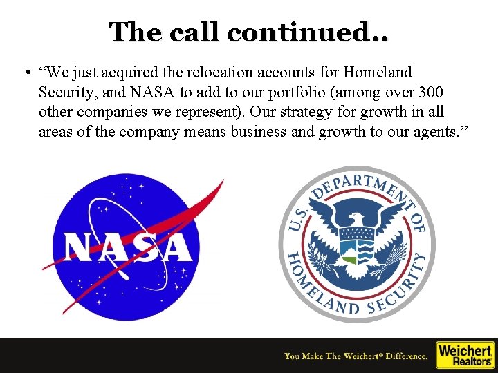 The Keller Williams Model vs the Weichert Model