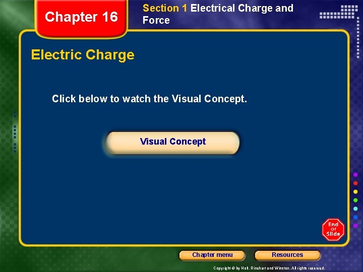 How to Use This Presentation To View the