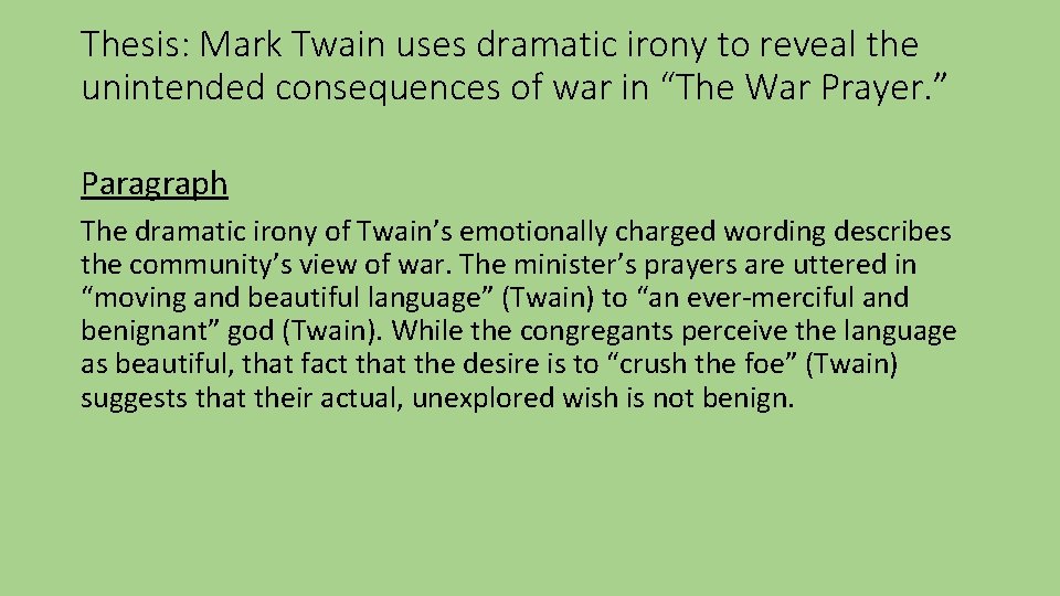 Warmup March 15 List the problems with this