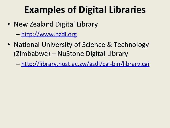 Introduction To Digital Libraries and Repositories Amos Kujenga