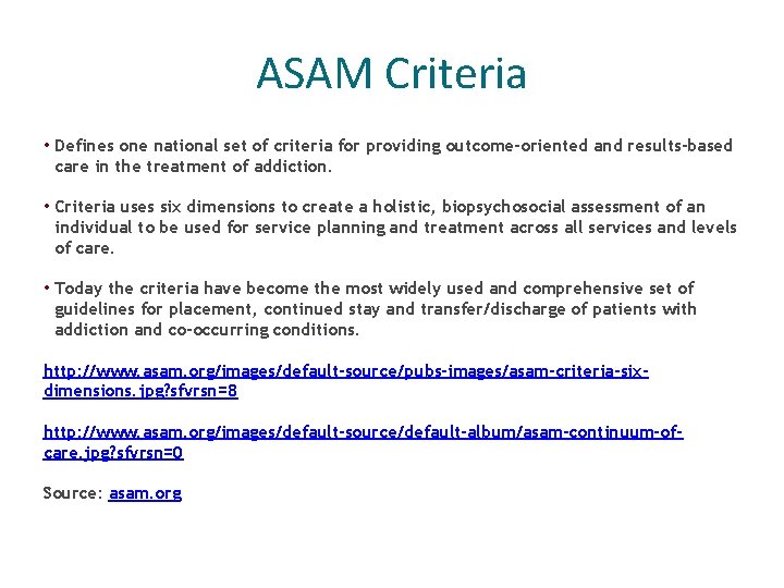 Treatment Options and Referral Resources for Substance Abuse