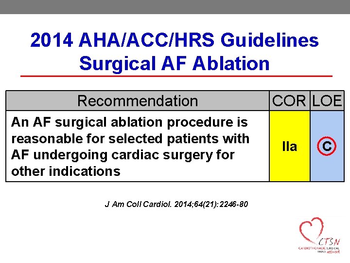 SURGICAL ABLATION OF ATRIAL FIBRILLATION DURING MITRAL VALVE