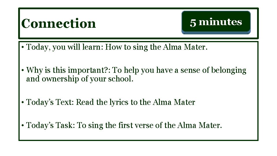 Alma Mater Kimberley Minor Marvin Oliver Constance Tutor
