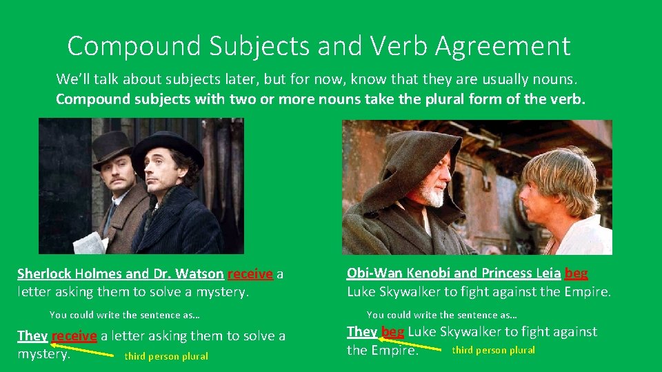 Parts of Speech Verbs and the Heros Journey