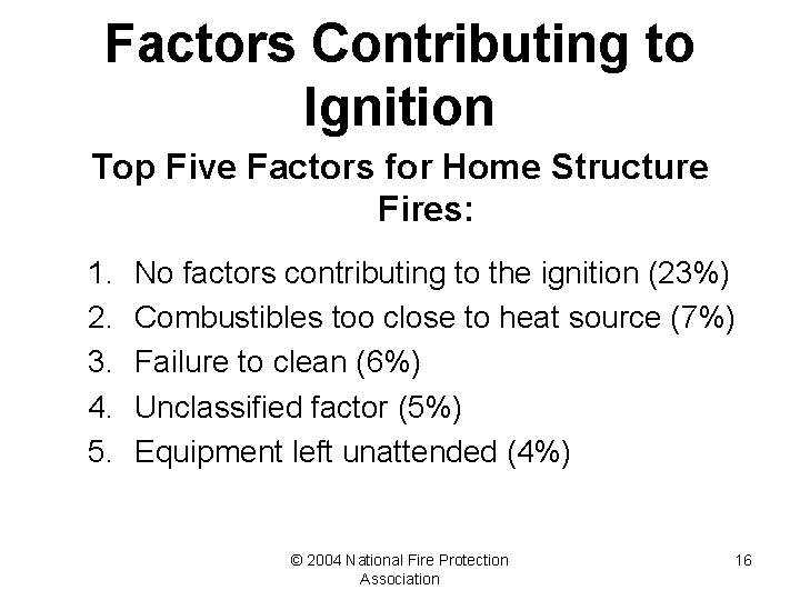 Americas Fire Problem Lesson 2 2004 National Fire