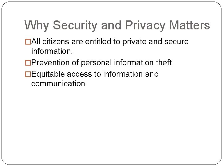 The Library and Digital Privacy How Public Libraries