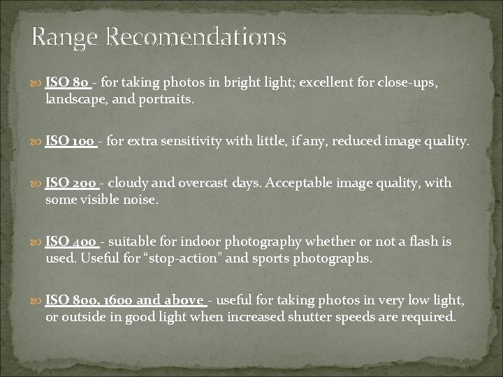 White Balance ISO Digital Photography Apollo Technology Education